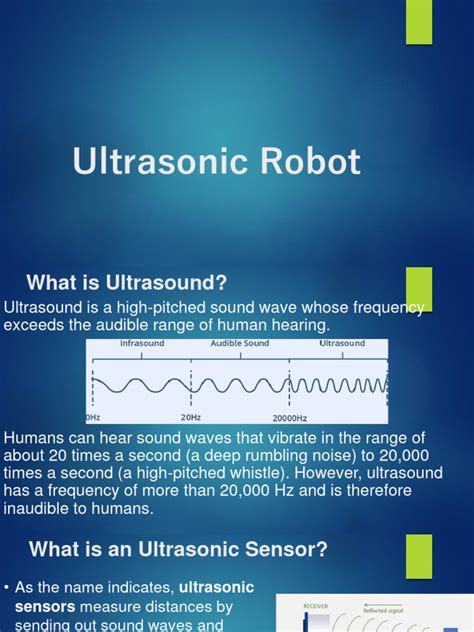 Ultrasonic Robot Pdf Ultrasound Sound