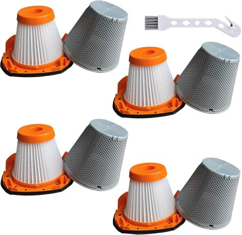 4 Packs N900287 Hepa Filter Compatible With Blackdecker