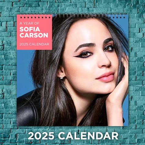 Sofia Carson 2025 Tv And Music Stars Calendar Actress Calendar Id