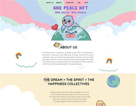 NFT Landing Page UI Design On Behance
