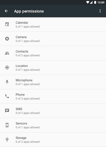 android ‘m permissions and legacy applications wires are obsolete