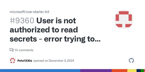 User Is Not Authorized To Read Secrets Error Trying To Update Secret Env Var · Issue 9360