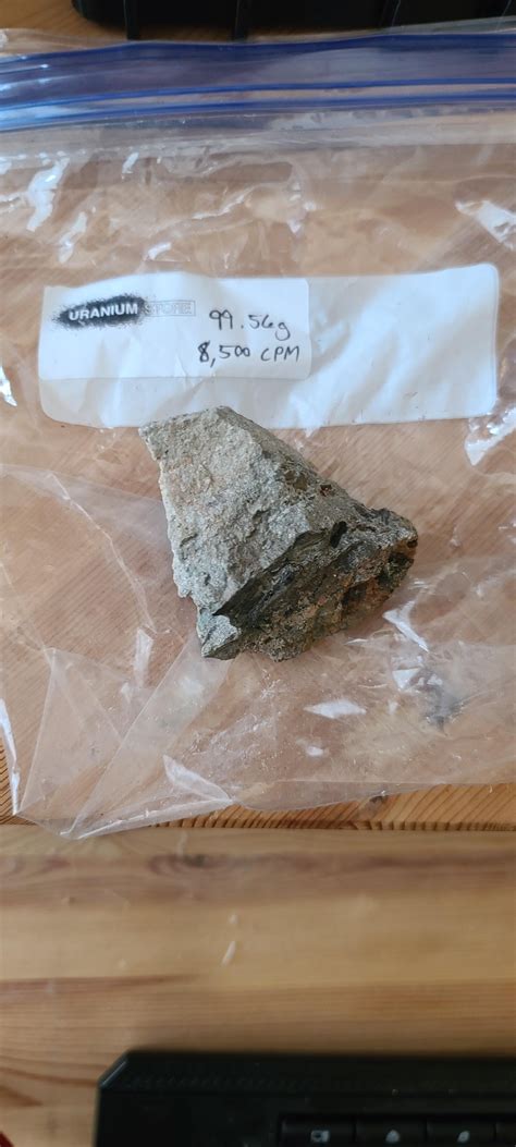 First Uranium Sample Not As Hot As I Expected Rradioactiverocks