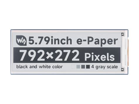 5 79inch E Paper Display Module E Ink Display 792x272 Black White SPI Interface Buy In