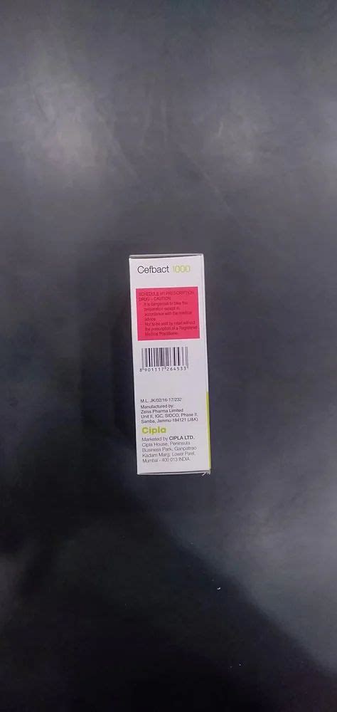 Cefbact 1000 Injection At ₹ 1675 Vial Ceftriaxone Injection In Amritsar Id 2853658529388