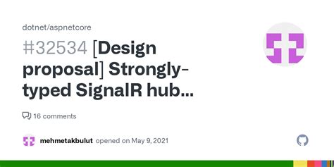 [design proposal] strongly typed signalr hub proxies and callback