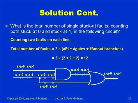 Vlsi Testing Lecture 3 Fault Modeling Dr Vishwani