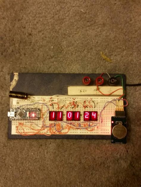 Gallery Retro LED Clock Hackaday Io Gallery Retro LED Clock Hackaday Io