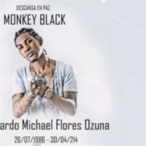 Algo De Mi Letra Monkey Black