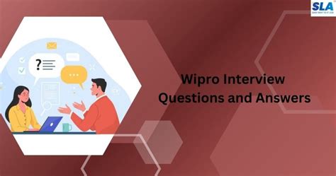 Wipro Interview Questions And Answers Updated SLA