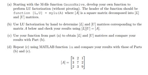 solved here is the gaussnaive code function x