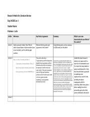 Research Matrix Template 1 1 Docx Research Matrix For Literature Review Eng LNG182 Lec 1