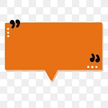Orange Circle Quotes Text Box Text Box Quotes Box Box PNG