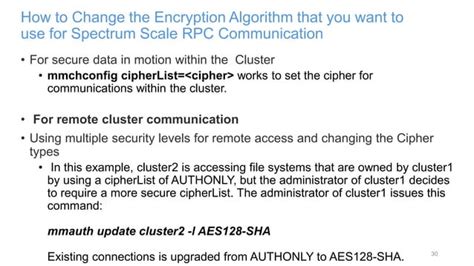 IBM Spectrum Scale Secure Secure Data In Motion And Rest PPT