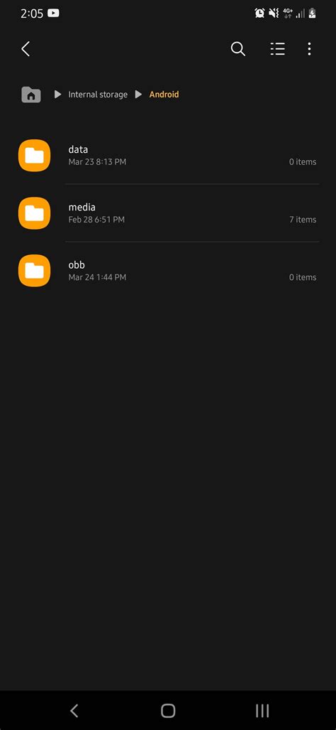 Applications Missing App Data Files After One Ui 30 Update On