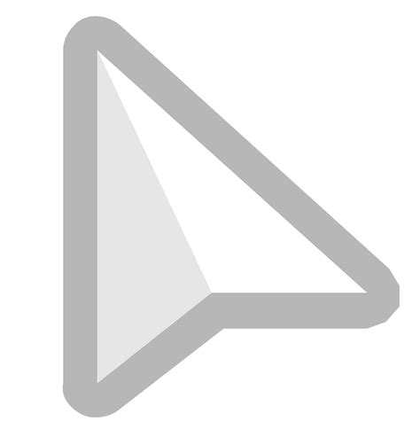 Grey Pointer Icon Free Download Transparent PNG Creazilla