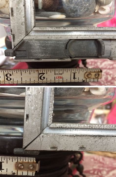 Old Storm Window And Screen Latches And Corners