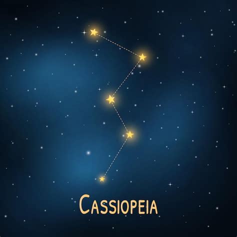 Cassiopeia Stars 19 Cassiopeia High Res Illustrations Getty Images