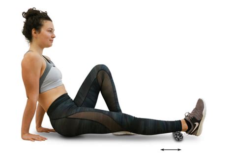 Calf And Achilles Tendon Self Myofascial Release With A Mini Foam Roller