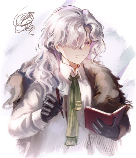 Safebooru 1girl Black Gloves Brown Coat Closed Mouth Coat Collared