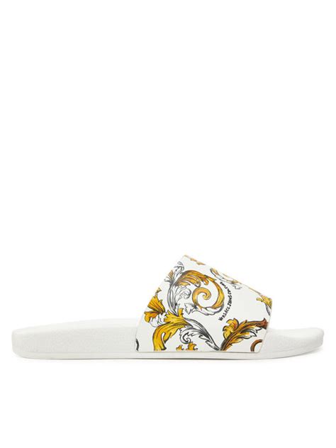 Şlapi Versace Jeans Couture 78ya3sq3 Alb Epantofiro