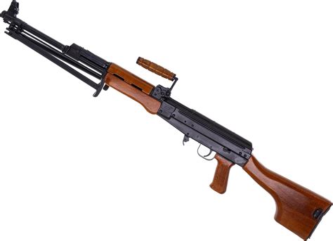 Used Norinco Type 81 Lmg Semi Auto Rifle 7 62x39mm 20 Barrel Wood Stock Bi Pod Carry