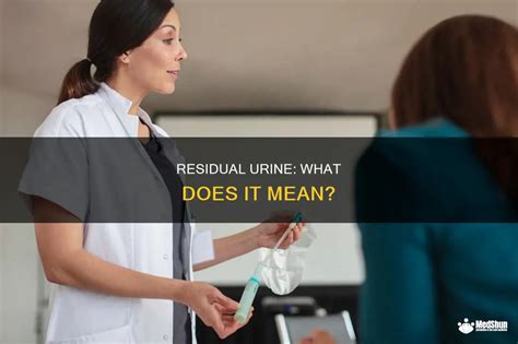 Residual Urine What Does It Mean Medshun