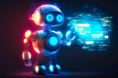 Chat Bot Robot Communication Concept Created With Generative Ai
