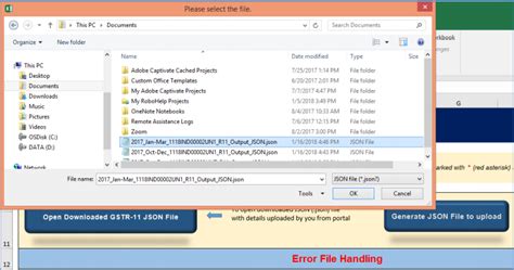 How To File Gstr 11 Using The Offline Tool