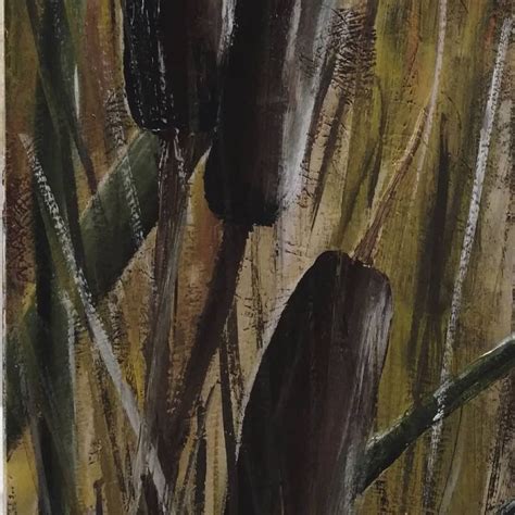 Cattails In A Marsh
