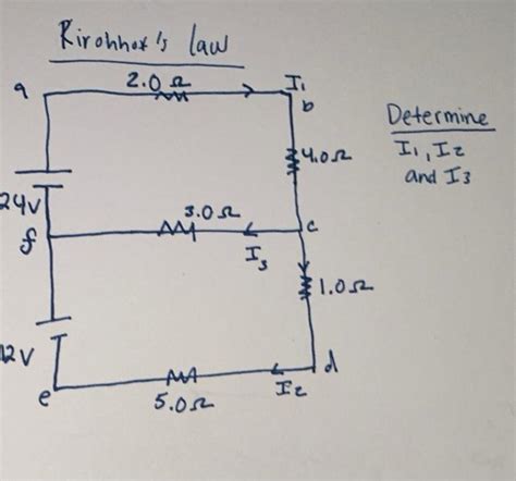 solved p determine i1 i2 and i3