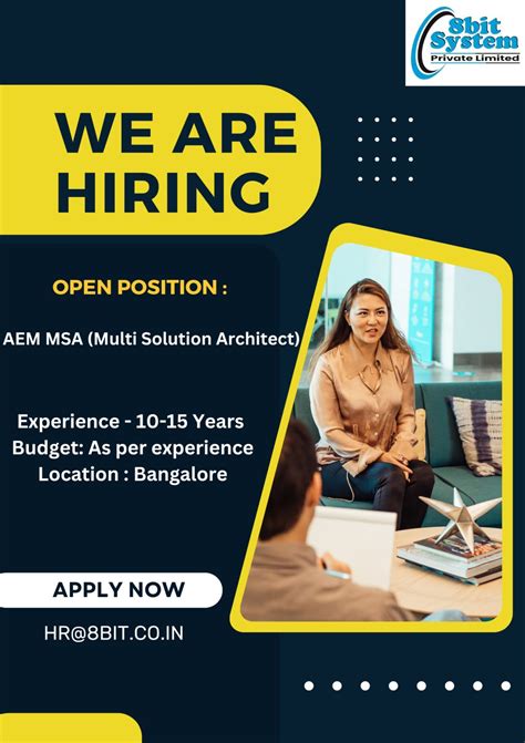 Eightbit System On Linkedin Aem Adobeexperiencemanager Solutionarchitect Techjobs Bangalore