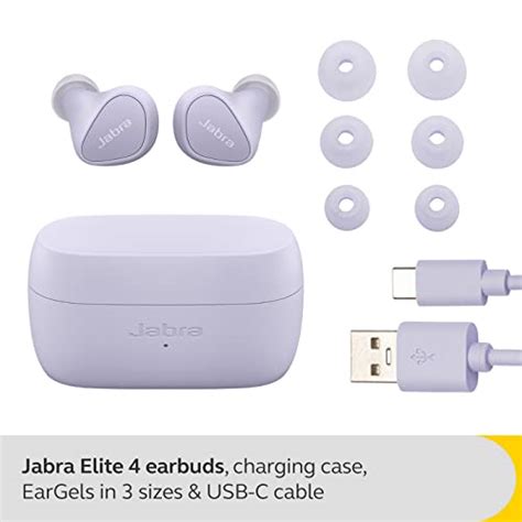 Jabra Elite Wireless Earbuds Active Noise Cancelling Comfortable Bluetooth Earphones With
