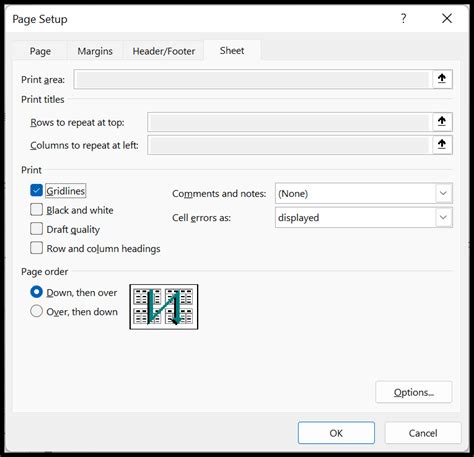 How To Print A Graph Paper In Excel Square Grid Template