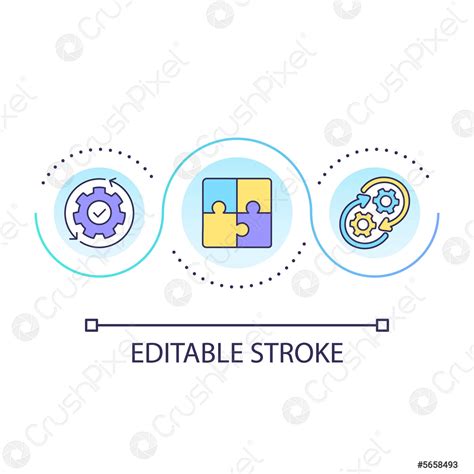 Development Operations Team Loop Concept Icon Stock Vector 5658493 Crushpixel