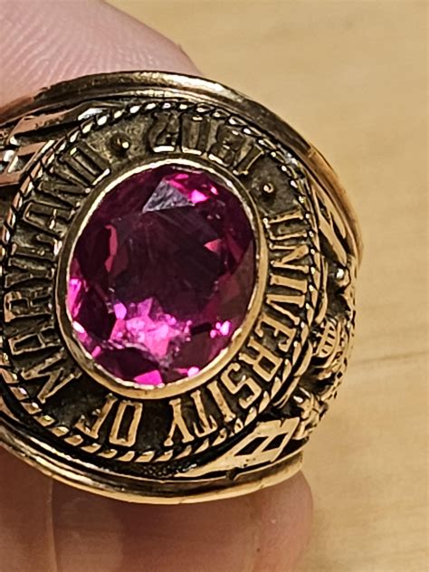 1969 Class Ring Ruby Rgemstones