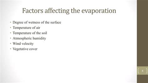 Measurement Of Evaporation Pptx