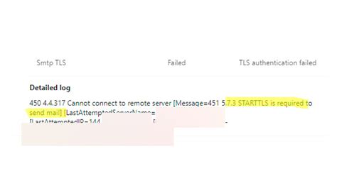 Fix Starttls Is Required To Send Email Theitbros