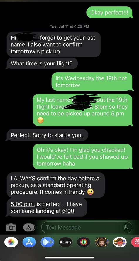 After Confirming The Day And Time Multiple Times Dude Still Shows Up
