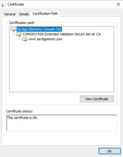 Sectigo Rsa Domain Validation Secure Server Ca Sectigostore