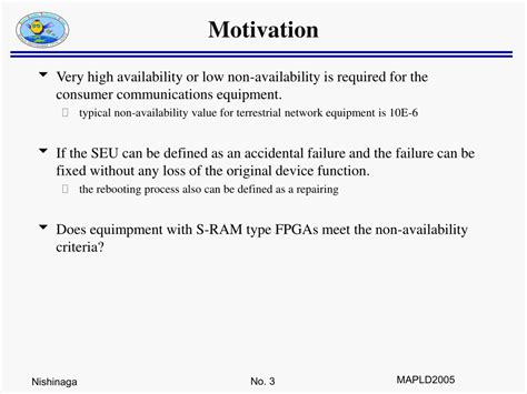 ppt enhancing availability of xilinx fpga in orbit analysis