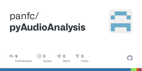 Github Panfcpyaudioanalysis