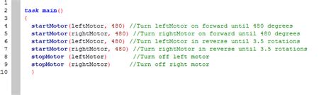 Robotc Coding Project