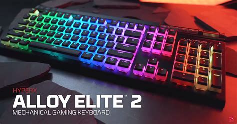 HyperX Alloy Elite 2 Review: Thick Build Quality & Flashy RGB Goodness