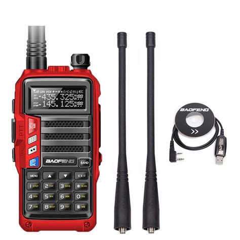 Модернизированная стабильная рация BaoFeng UV-S9 Plus, мощная рация, CB ...