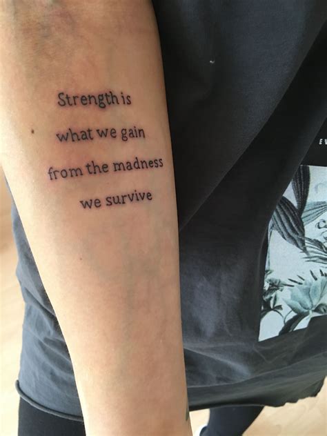 Tattoo Sayings On Forearm