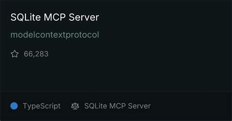 sqlite mcp サーバー glama