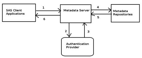 How SAS Application Gets Connected To Metadata Server