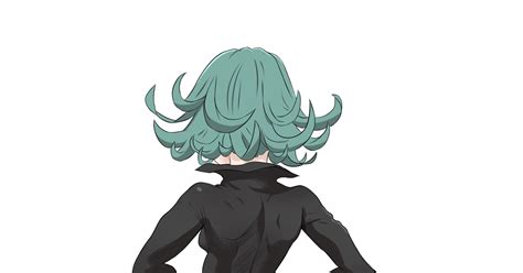 Tatsumaki Thighs Bewitching Thighs Manga Panel Back Shot Pixiv