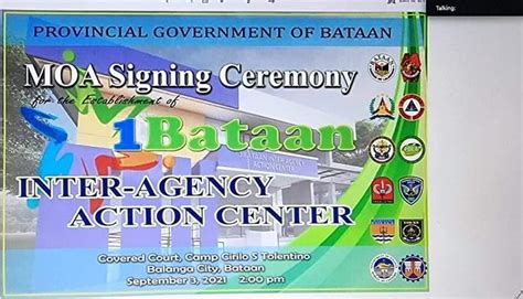 Pdea Region Iii 1bataan Inter Agency Action Center Moa